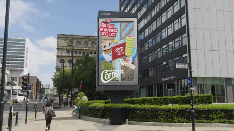 Wall’s uses groundbreaking AR OOH in new campaign